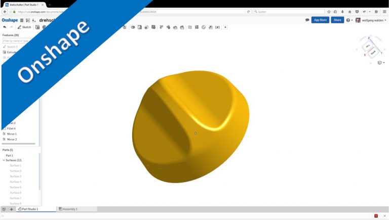 Onshape - assembly with flexible subassemblies - 7 cylinder engine ...